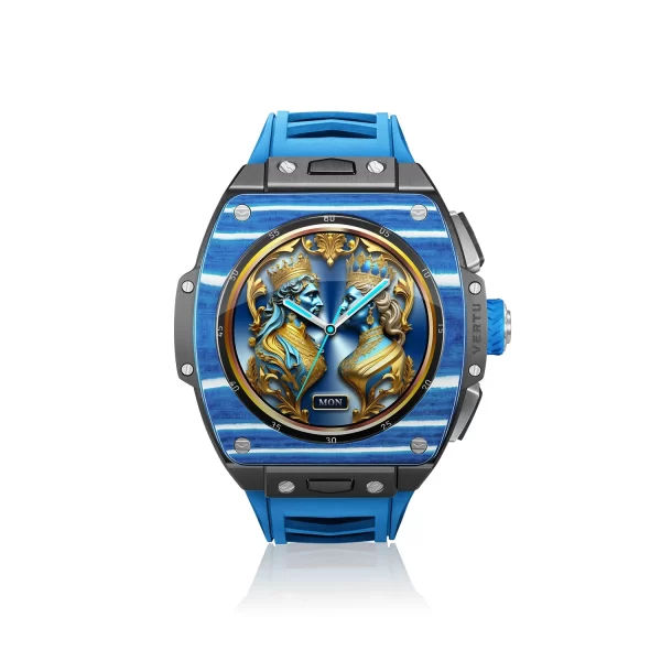 Vertu Grand Watch S1 2024 - Blue and White Carbon Fiber - Vertu Dubai
